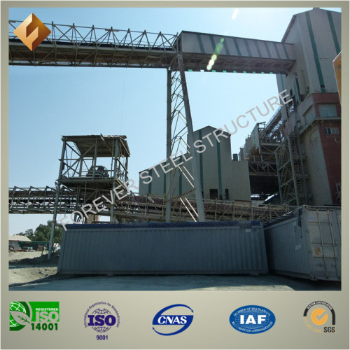 Belt Conveyor Supporting Steel Frame, High Quality Belt Conveyor ...