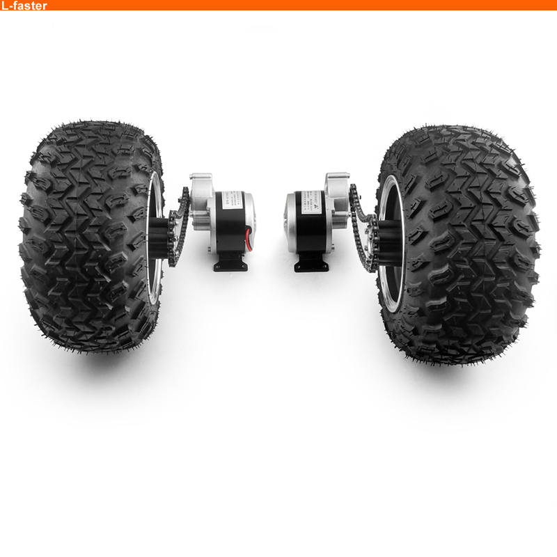 Diy Electric Tricycle Rickshaw Conversion Kit With 10x6.0 Inch Fat ...