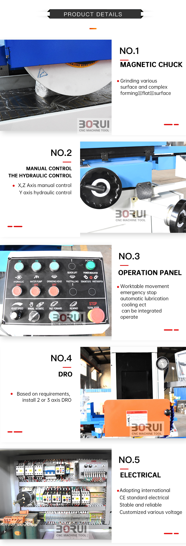 유압 표면 연삭기 My820, Bossgoo.com의 고품질 유압 표면 연삭기 My820