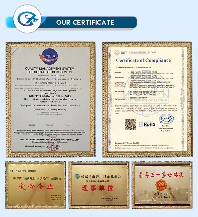 Fast Cooling Mini Round Thermoelectric Peltier Module, High Quality ...