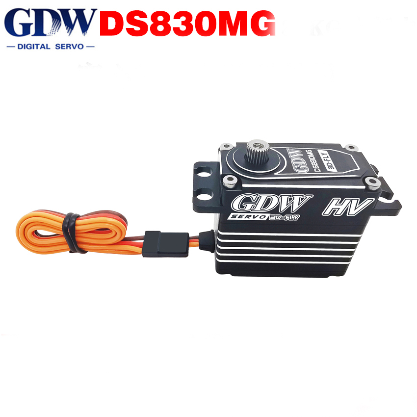 Gdw Ds830mg 35kg High Torque Steel Gear Model Airplane Fixed Wing ...