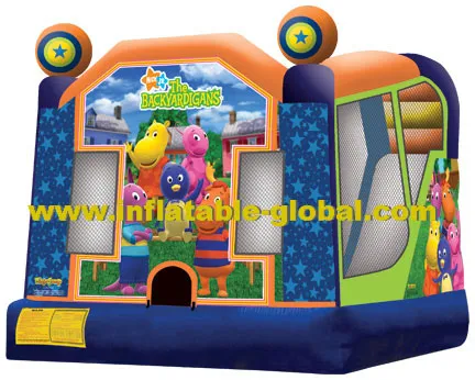 Inflatable Bouncers, Inflatable Backyardigans Bounce Combo (ly-bo272 ...