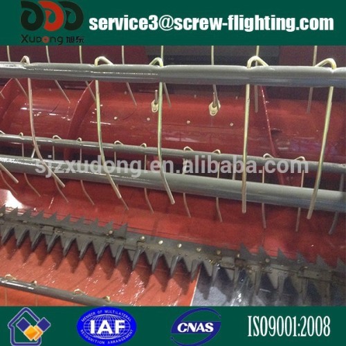 Rice Harvester Carbon Steel Helical Flight, High Quality Rice Harvester ...