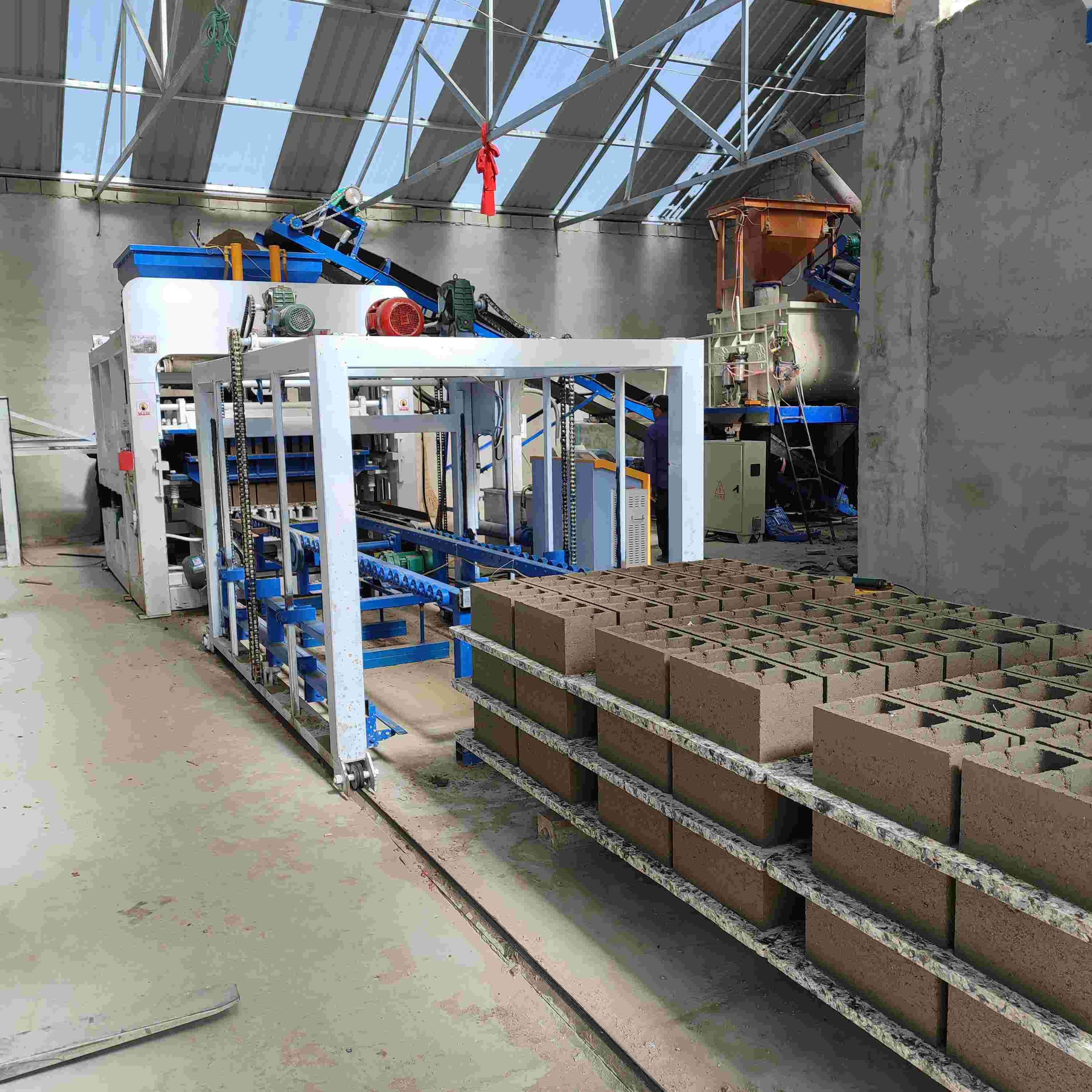 Vibro Bricks Prices And Vibrated Blocks With Qt10-15 Automatic Block ...