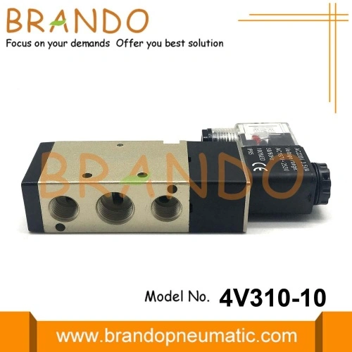 4V310-10 Pneumatic Solenoid Valve 5 Way 2 Position China Manufacturers ...