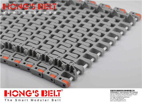 Hongsbelt Stable Curved Modular Conveyor Belt (hs-300b-hd-gb), High ...