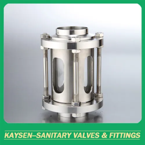 Sanitary Welded Straight Sight Glass With Protection Cover, High ...