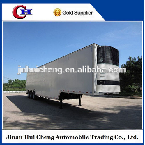 Tri-axle 53ft Refeer Freeze Trailer For Cooling Foods, High Quality Tri ...