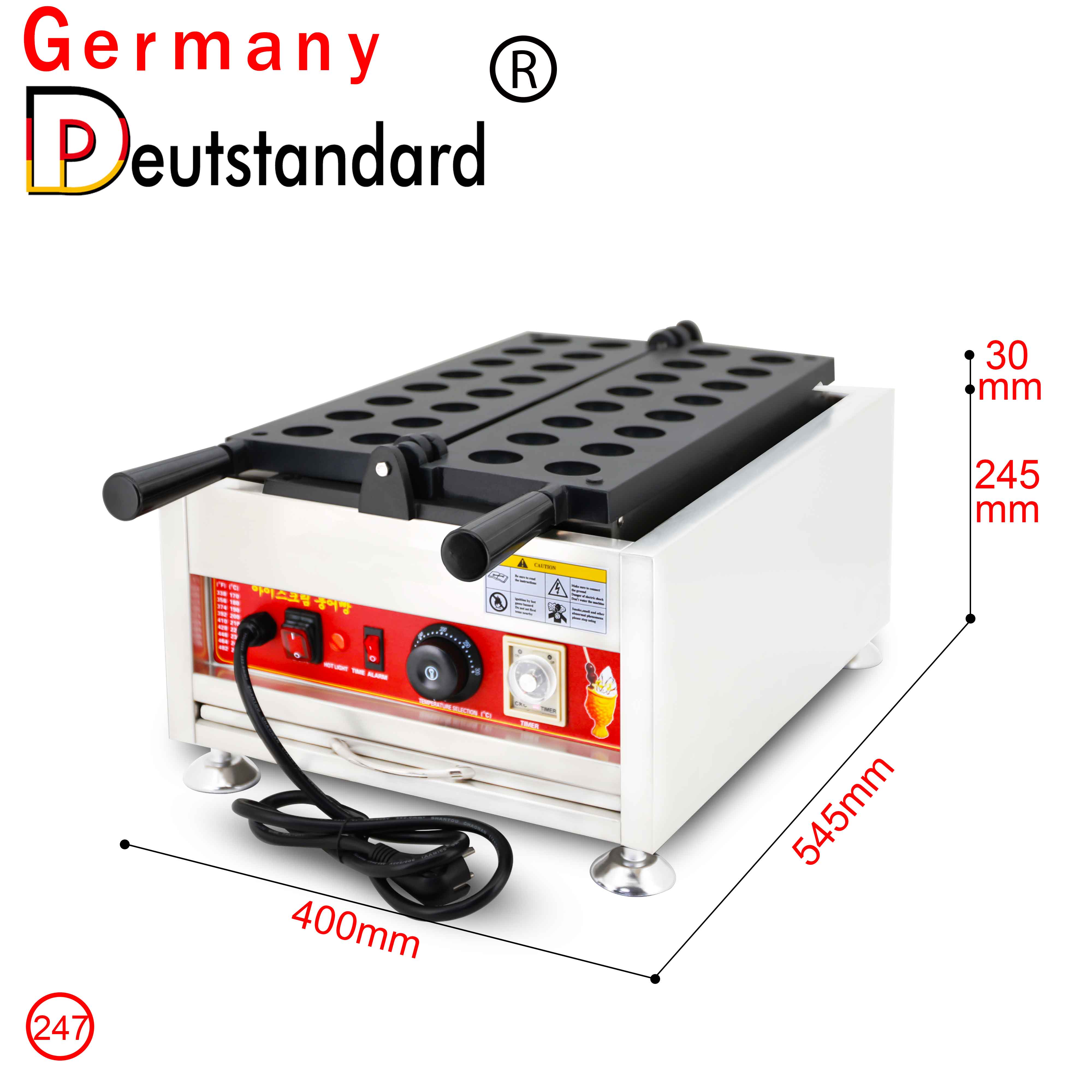 Japanese Ball Waffle Takoyaki Taiyaki Machine With Ce Np-247, High ...