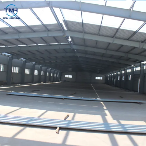 Madagascar Light Weight Steel Roof Truss Structure For Warehouse, High ...