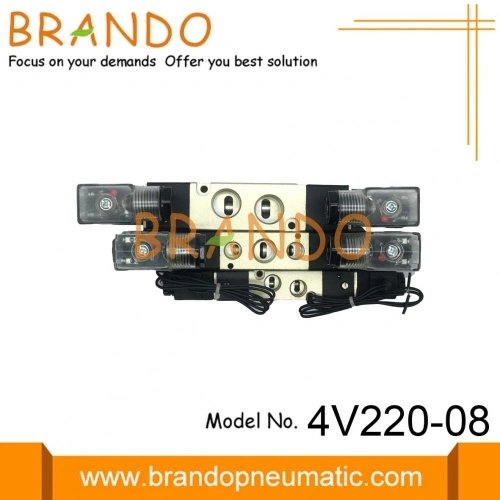 4V220 Pilot Operated Pneumatic Solenoid Valves China Manufacturers ...