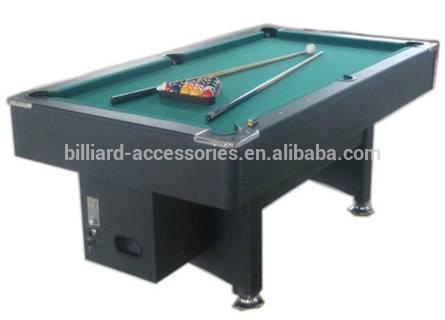 Mdf Billiard Pool Table, Coin Operated Pool Table, High Quality Mdf ...