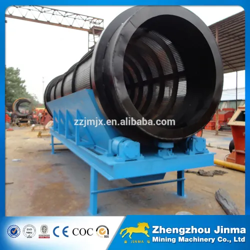 Waste Recycling Plant Trommel Screen For Organic Fertilizer, High ...