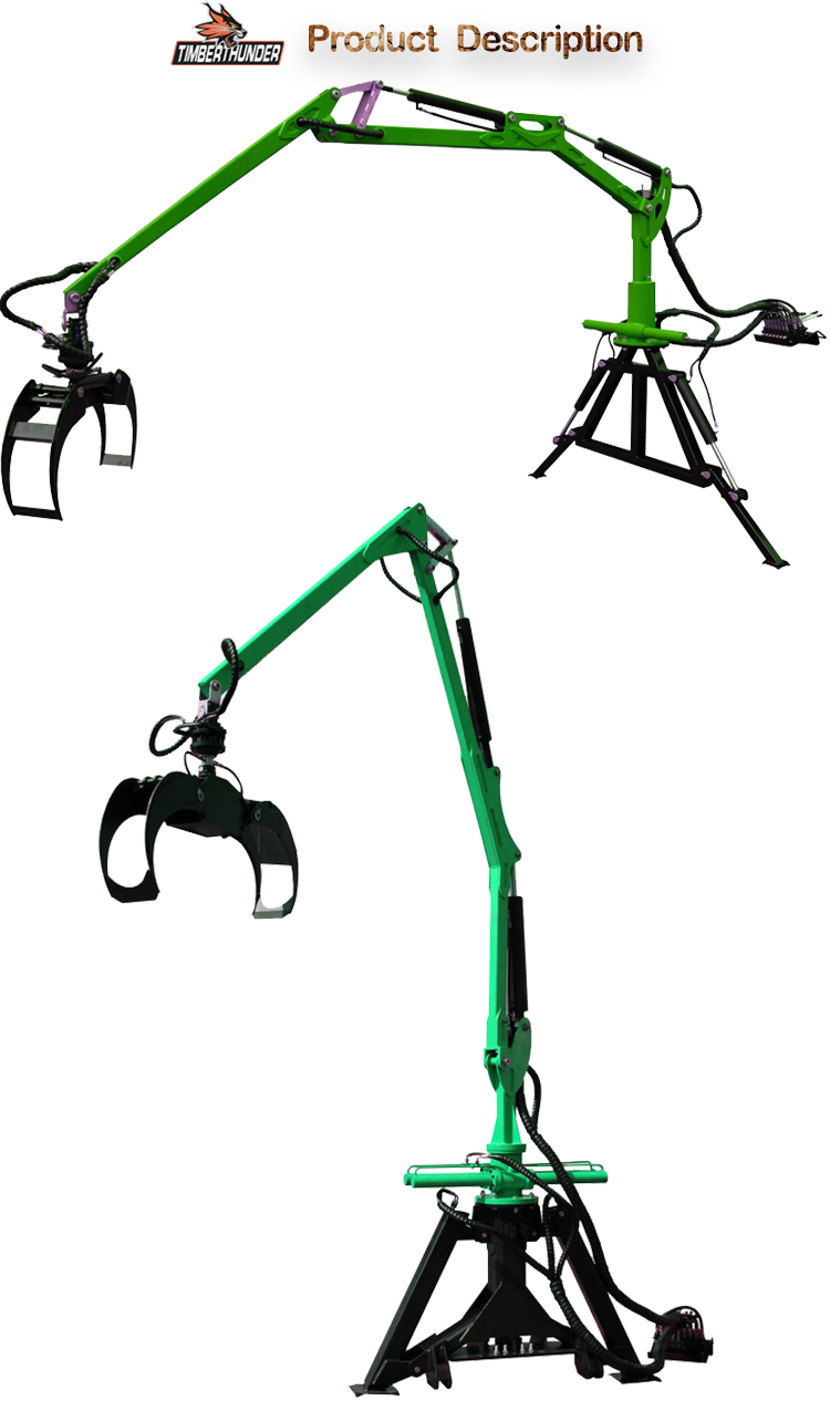 Rima Forest Tractor-mounted Crane, High Quality Rima Forest Tractor ...