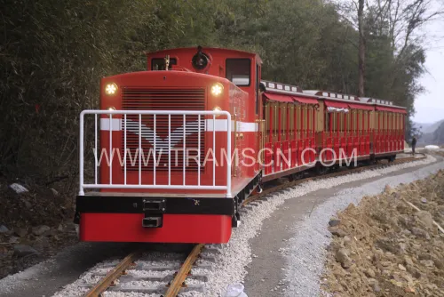 Ancient Internal Combustion Track Train For Sightseeing, High Quality ...