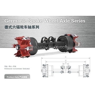 Germanic Spoke Wheel Axle Series, High Quality Germanic Spoke Wheel ...