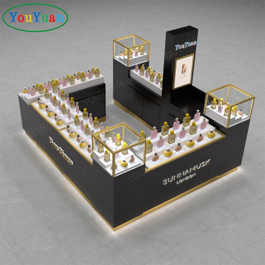 Perfume Kiosk Design: Jewelry Mdf Display For Shopping Malls, High ...