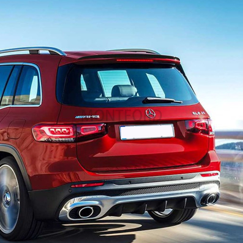 For Benz Glb 2018-2021 Year High Quality Abs Plastic Rear Roof Spoiler ...