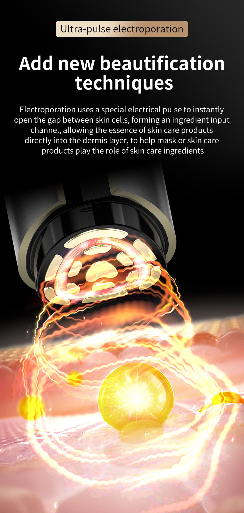 Radio Frequency Skin Tightening Beauty Machine For Eye Wrinkle And Dark ...