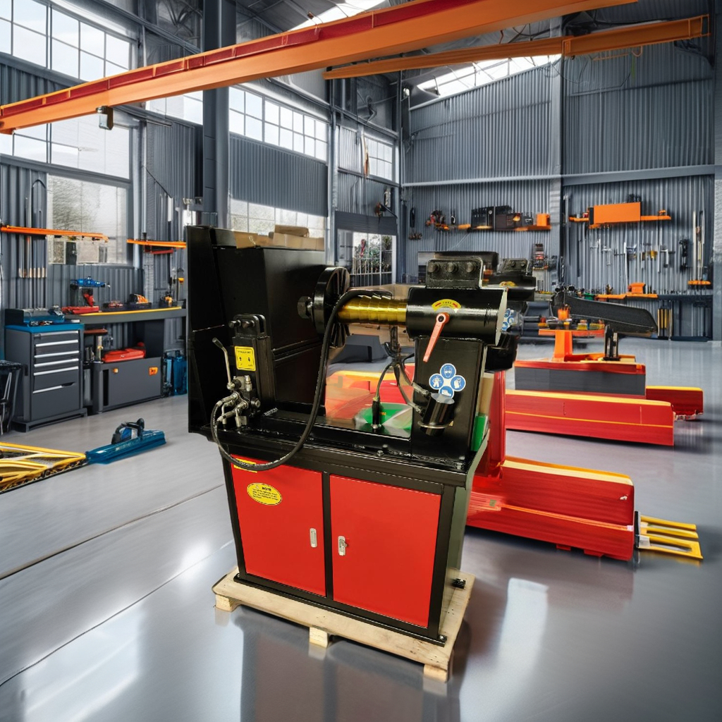 Steel Alloy Wheel Rim Straightening Machine For Auto Repair, High ...