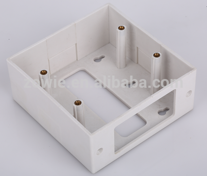 Dual Gang Face Plate Using Electrical Back Box, High Quality Dual Gang ...