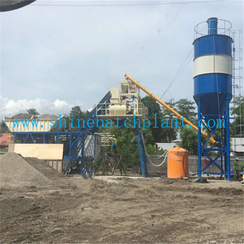40 Portable Concrete Batching Station, High Quality 40 Portable ...