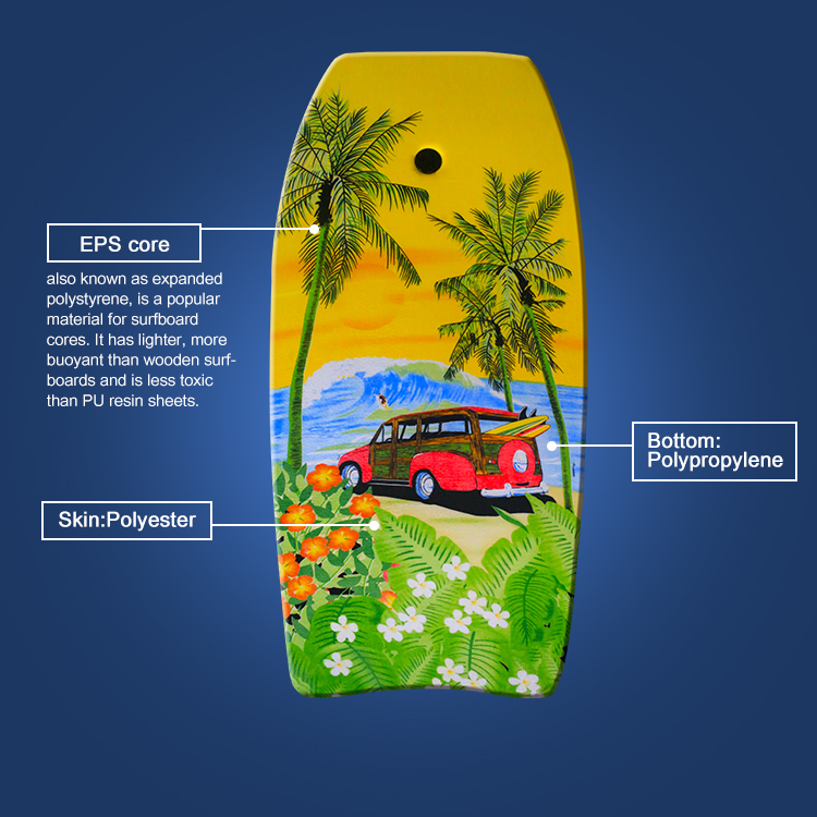 Customized Color 41'' Eps Bodyboard For Adult With Oem Colorful ...