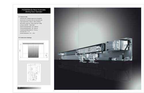 Pad 6000a (surface) Automatic Sliding Door Operator, High Quality Pad ...