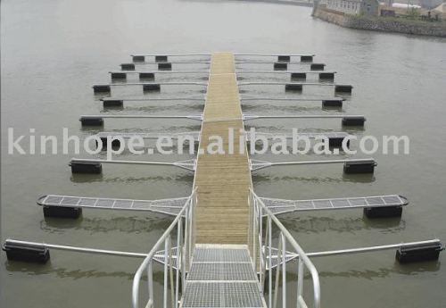 Heavy Duty Floating Dock With Wood Decking, High Quality Heavy Duty ...