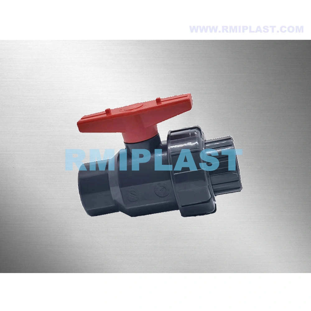 U PVC Plastic Ball Valve Male Threaded 90mm China Manufacturers ...