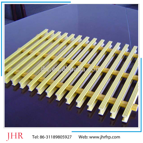 Pultruded Grating Price/ Fiber Glass Reinforced Plastic Grating, High ...