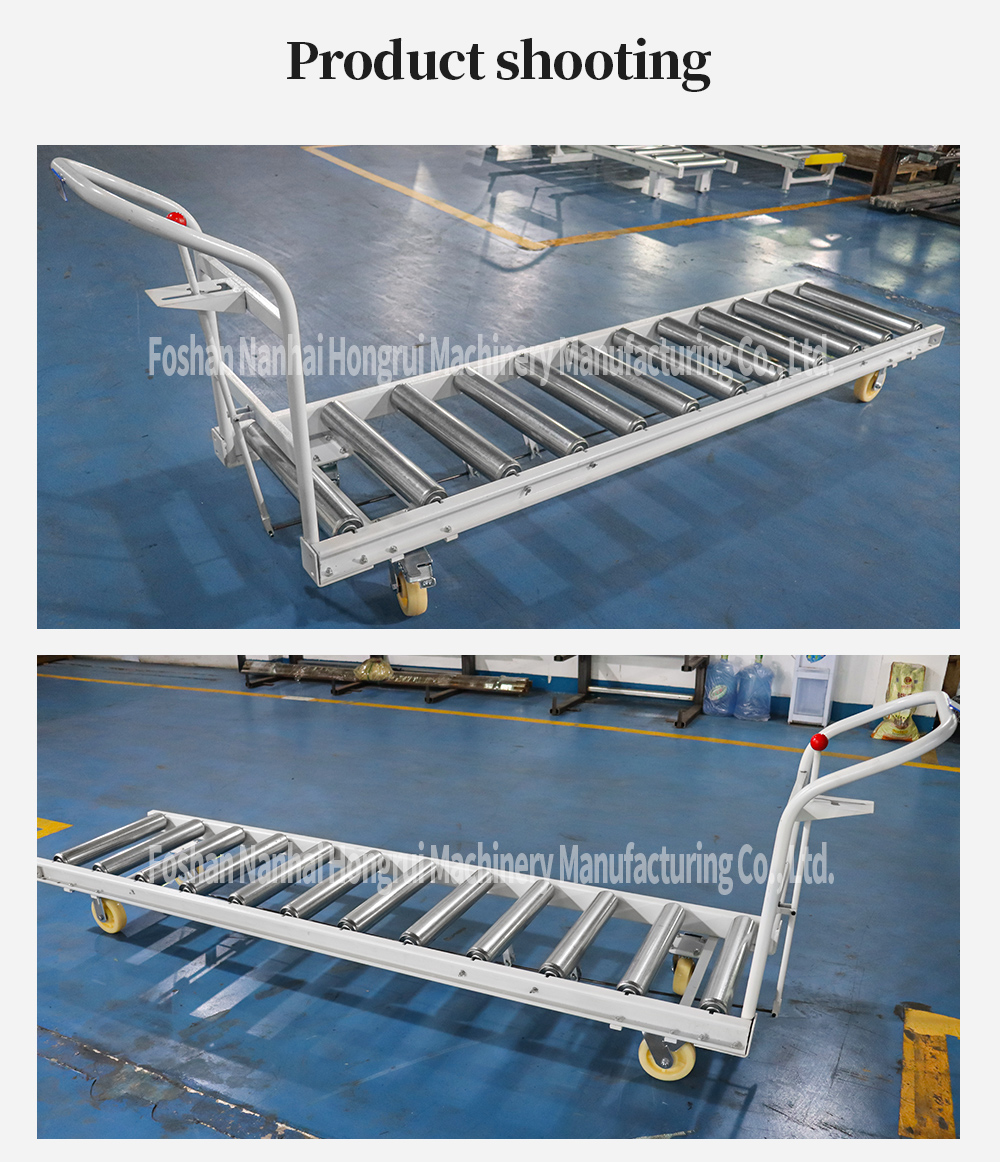 Heavy Duty Roller Rail Trolley For Panel Transport, High Quality Heavy ...
