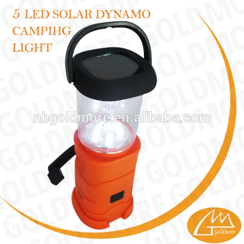 5 Led Solar Dynamo Camping Lanterns Lights ,usb Solar Crank Tent Light, High Quality 5 Led Solar ...