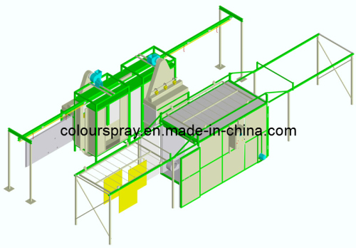 Manual Coating Line/powder Coating, High Quality Manual Coating Line ...