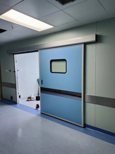 Laboratory Galvanized Electrical Sliding Single Door, High Quality ...