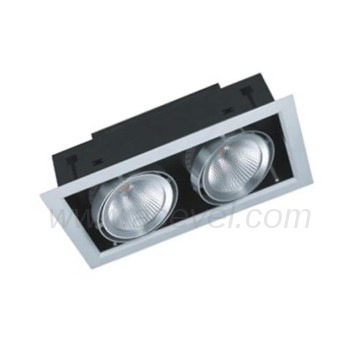 3*15w Led Cob Recessed Grill Light, Ce&rohs Approved, High Quality 3 ...