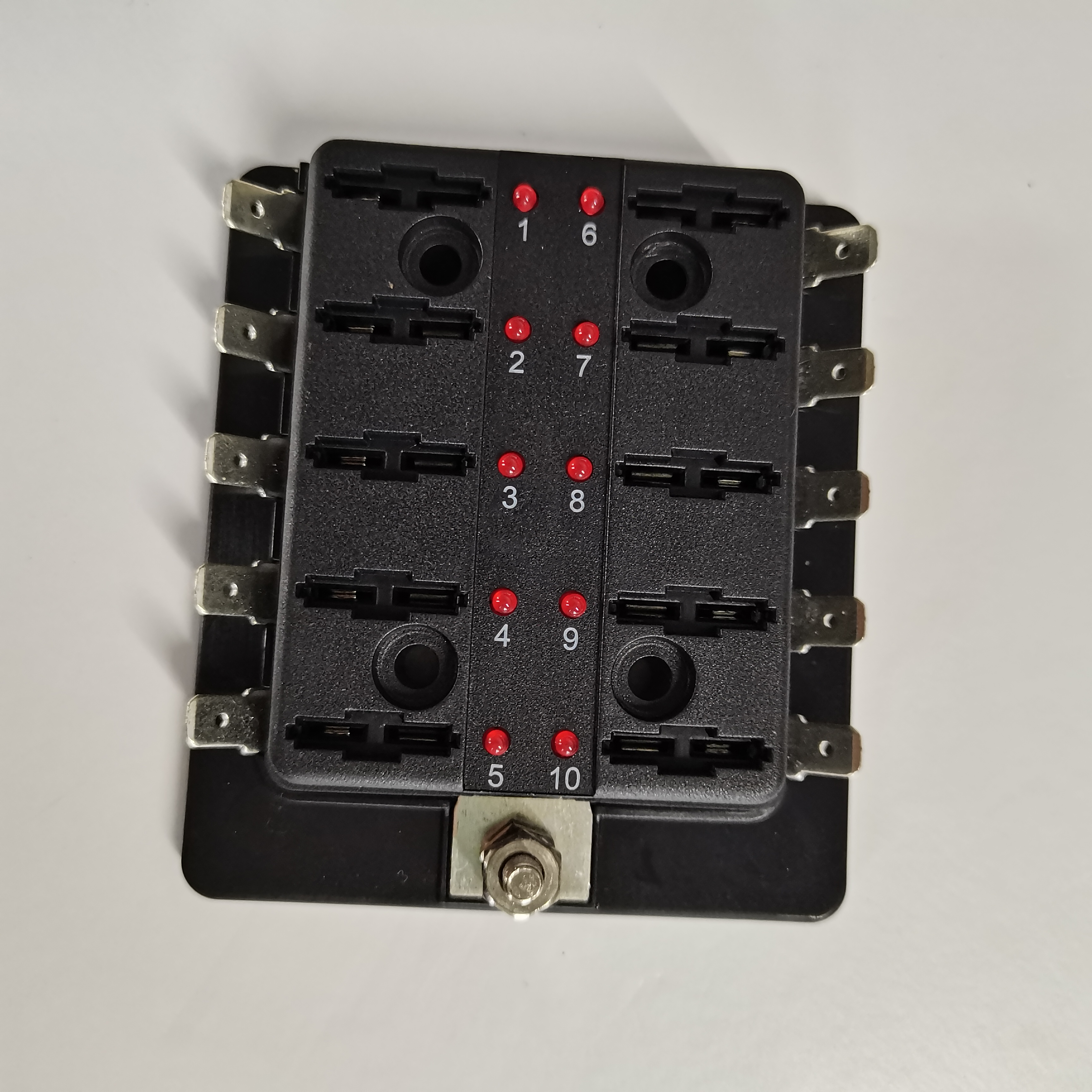 10 Way Terminal Fuse Box With Led Indicators - Standard Automotive ...