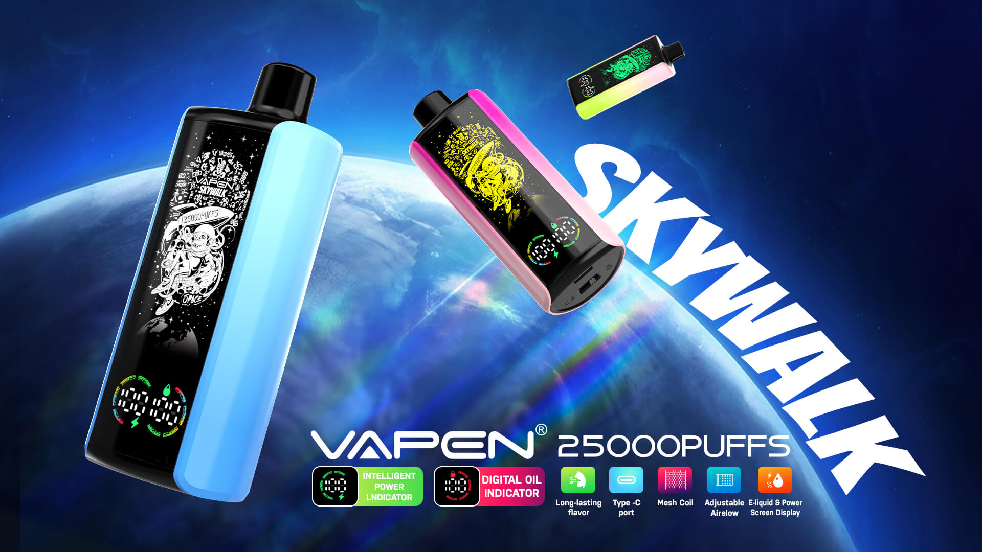 Vapen Skywalk 30000 퍼프 일회용 Vape 가격, Bossgoo.com의 고품질 Vapen Skywalk ...