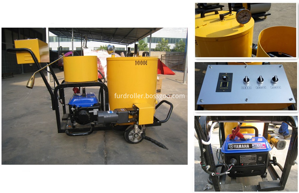 60l Small Asphalt Road Crack Filling Machine, High Quality 60l Small ...