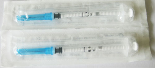 Auto Destruct Syringe 0.5ml, High Quality Auto Destruct Syringe 0.5ml ...