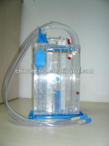 Medical Three Chamber Disposable Chest Drainage Bottle, High Quality ...