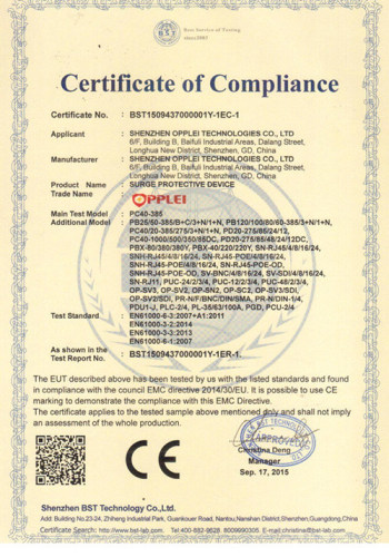 10 Pairs Telephone Line Indoor Lightning Surge Protector, High Quality ...