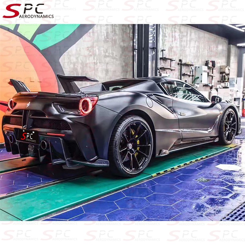 Spc 488 M Style Body Kit For Ferrari 488 Gtb/gtb Spyder - Aerodynamic ...