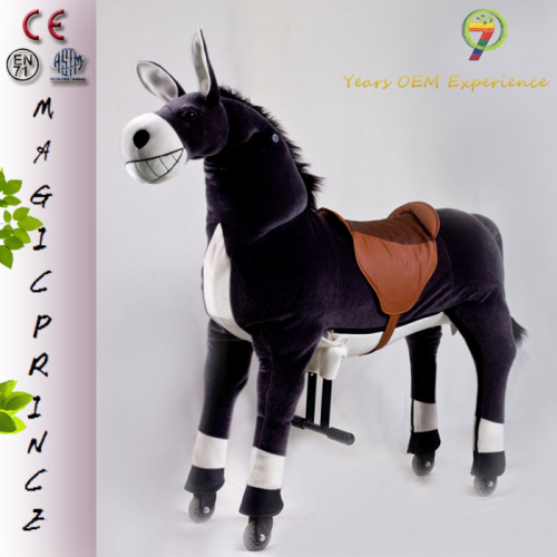 Lovely Toys!!!riding Donkey, Electric Walking Animals Donkey Toys, Kid ...