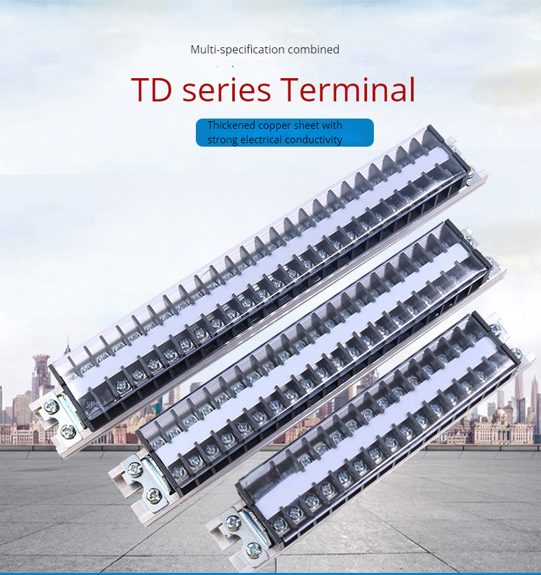 Chint Din Rail Screw Terminal Block Strip Wire Connector, High Quality ...