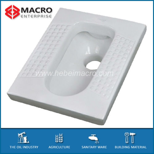 Sanitary Ware Square One-piece Ceramic Squat Pan, High Quality Sanitary ...