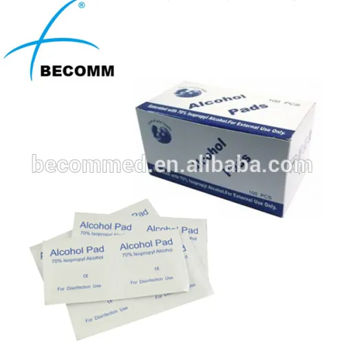 Alcohol Prep Pads With 70% Isoproply Alcohol, High Quality Alcohol Prep ...
