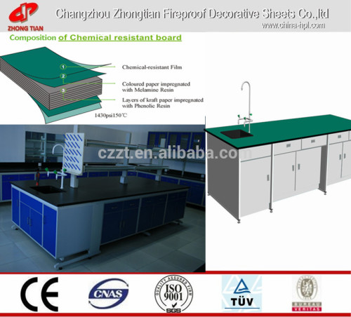 Chemical Resistant Laminate;phenolic Hpl Compact Board;melamine ...