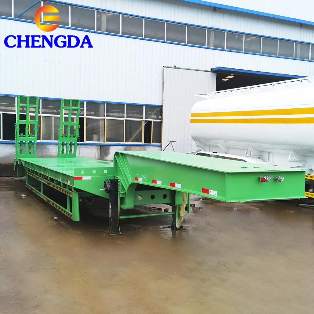 3 Axles Lowboy Trailer, High Quality 3 Axles Lowboy Trailer on Bossgoo.com
