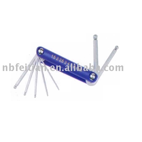 Foldable Hex Key Set, High Quality Foldable Hex Key Set on Bossgoo.com